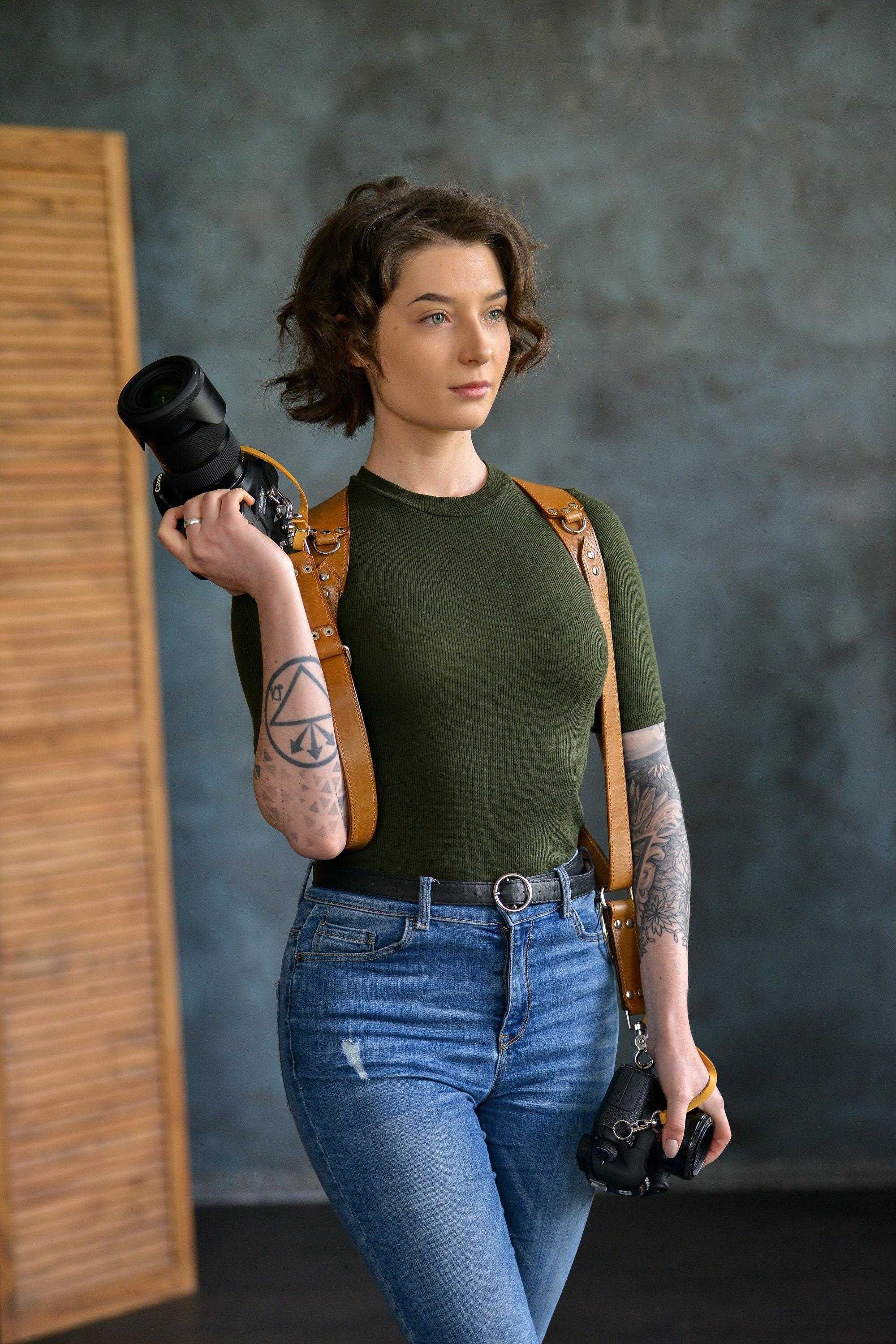 Camera Harness Dual Camera Strap Camera Strap Dual Camera | Etsy