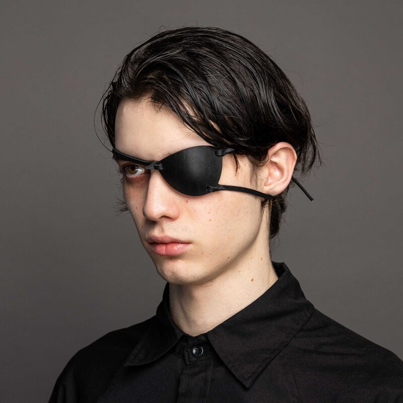 Concave Black Eye Patch - Etsy