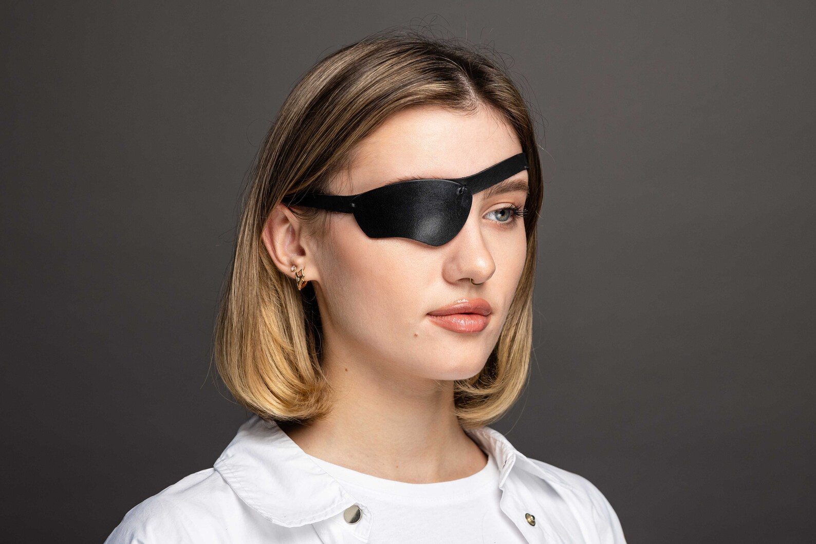 Mccain Eye Patch ,dan Crenshaw Eye Patch, Leather Eye Patch, Eye Patch ...