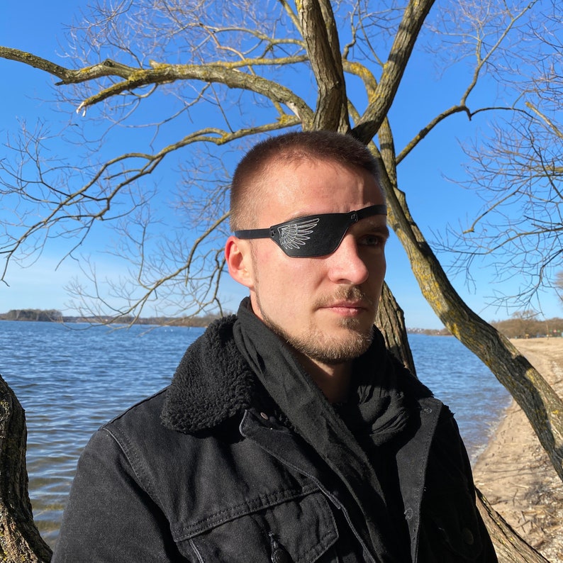 Leather Eye Patch Eye Patch Man Eye Patch Woman Eye Patch - Etsy