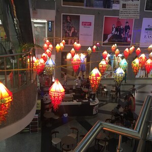 Beautiful Handcrafted Wedding Event Party Decorative Fabric Lanterns ...