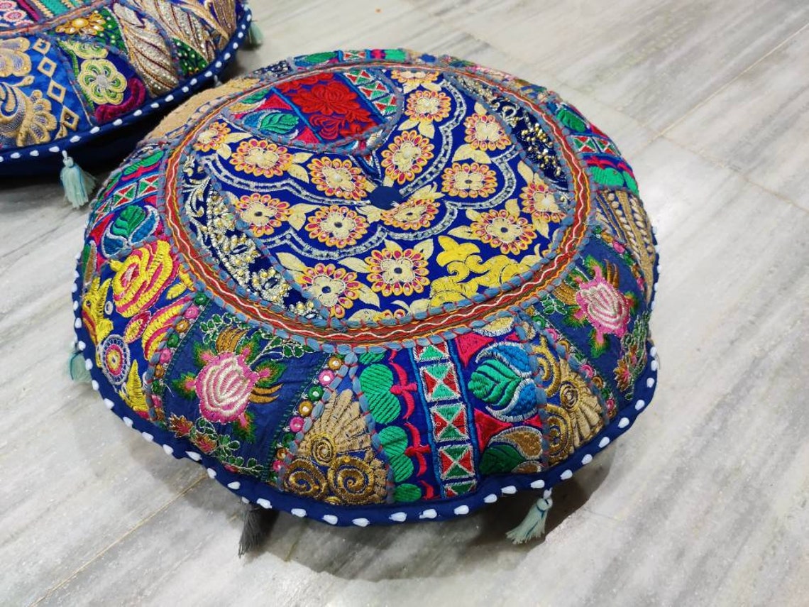 Yoga Cushion Meditation Seat Floor Seating Made of Indian - Etsy