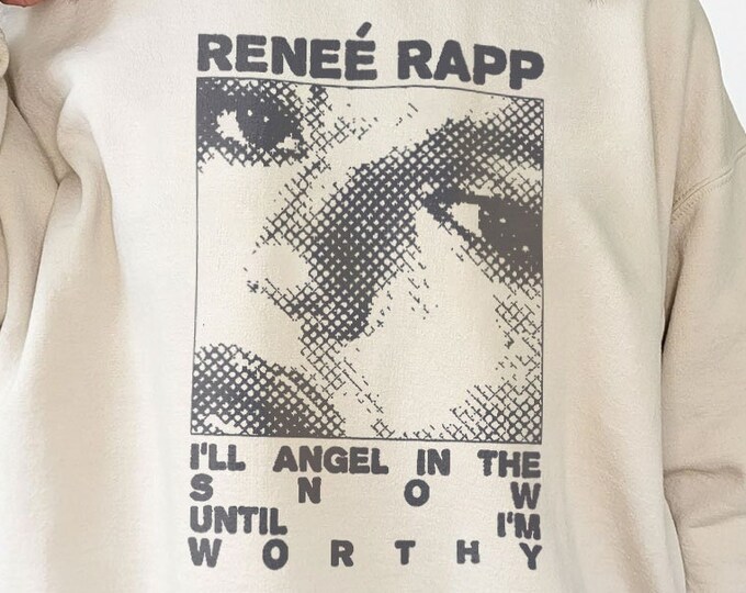 Retro Renee Rapp Angel PNG, Snow Angel PNG, Reneé Rapp PNG, Do You Talk ...
