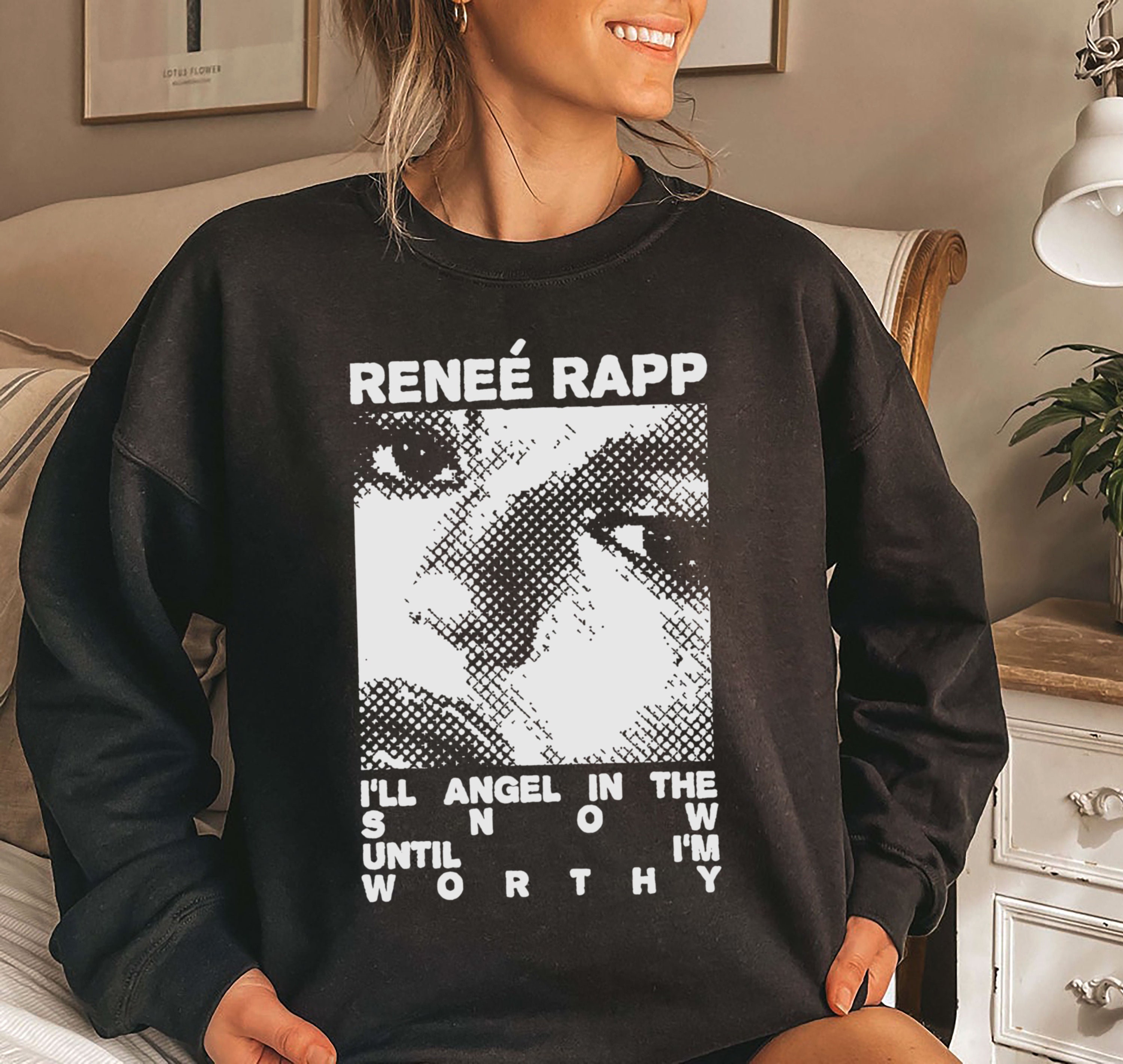 Retro Renee Rapp Angel PNG, Snow Angel PNG, Reneé Rapp PNG, Do You Talk ...