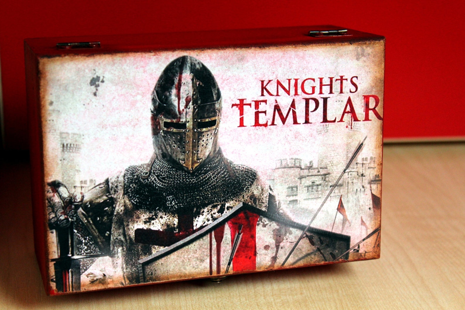 Templar Knight Box Templar Cross Box Templar Warrior - Etsy