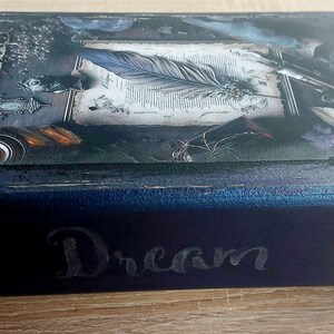 Letter Book Box, Gothic Letter Box, Book of Shadows Box, Book of Spells ...