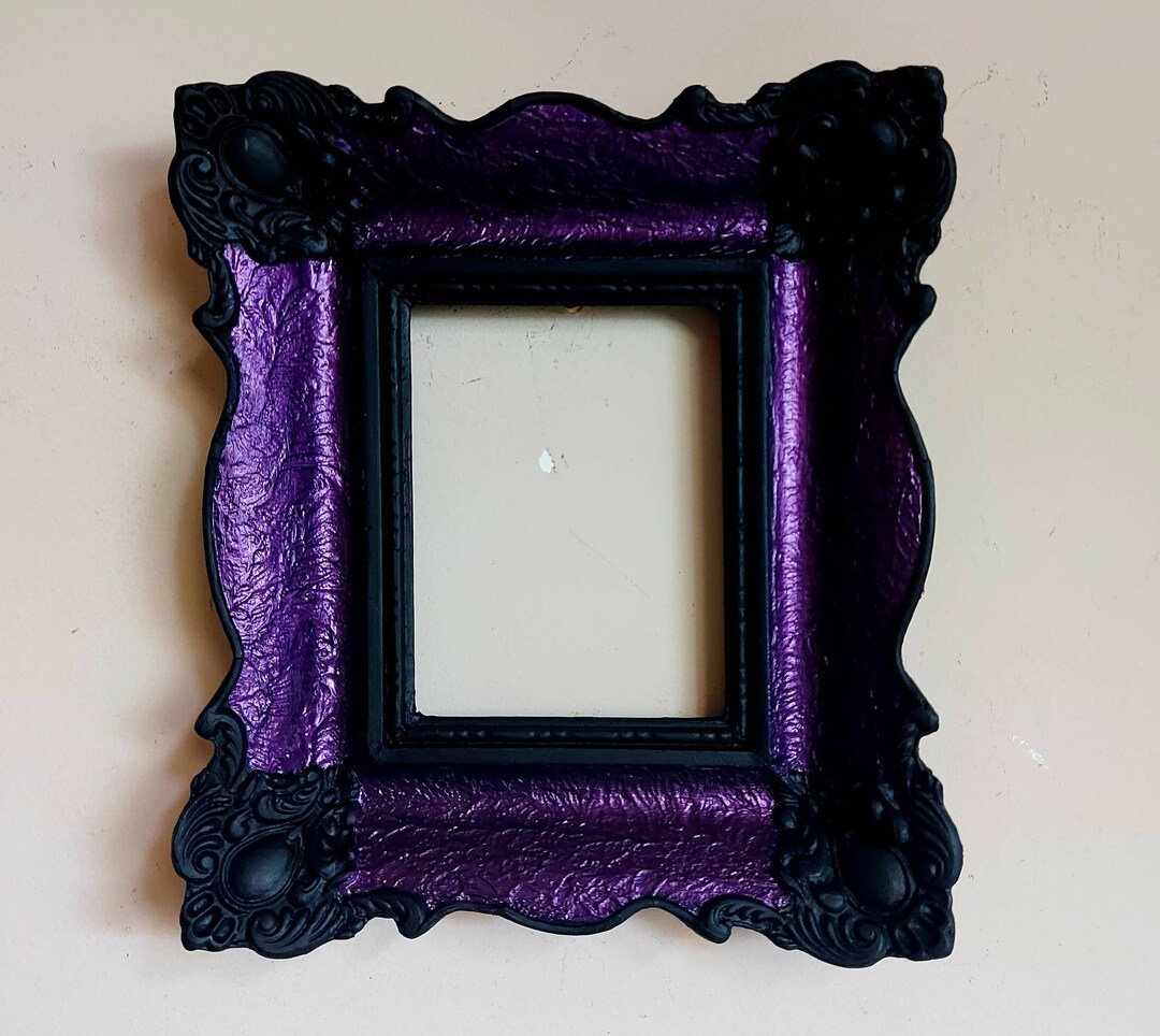 Gothic Purple Frame, Witch Purple Frame, Vampire Purple Frame, Gothic ...