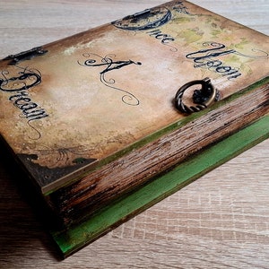 Once Upon a Dream, Forest Book Box, Fairy Tale Box, Book of Shadow ...