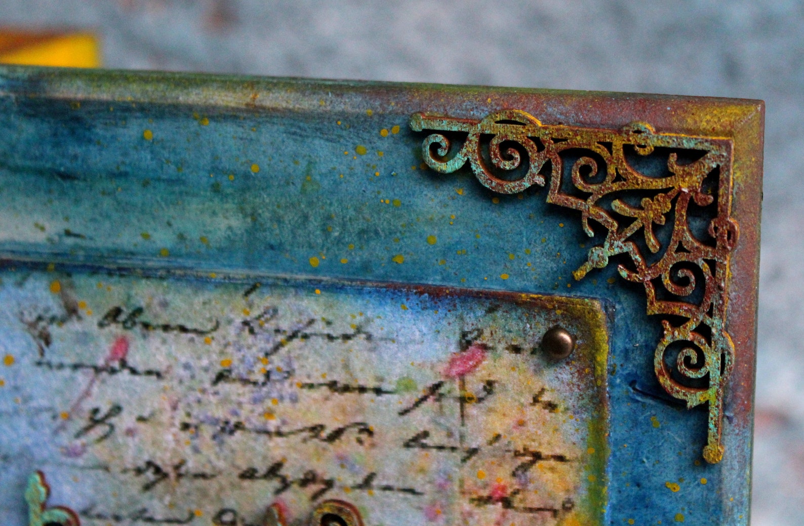 Wizard's book box Fairy tale decor Grimoire book box Time | Etsy