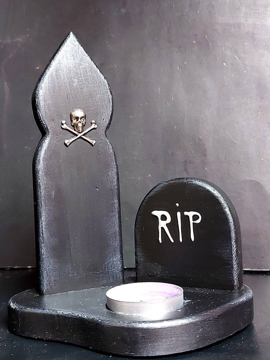 Gothic Table Decor Goth Candle Holder Witch Candle Holder | Etsy