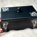 Black Gothic Box Gothic Decor Witch Black Box Wicca Decor - Etsy
