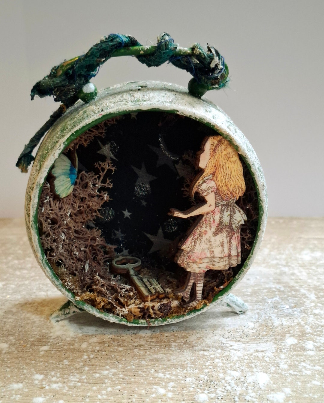 Alice in Wonderland, Wonderland Diorama, Alice Winter Diorama, Alice ...