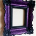 Gothic Purple Frame Witch Purple Frame Vampire Purple Frame - Etsy