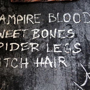 Vampire Wall Decor Vampire Blood Sign Halloween Wall Decor Gothic Wall ...