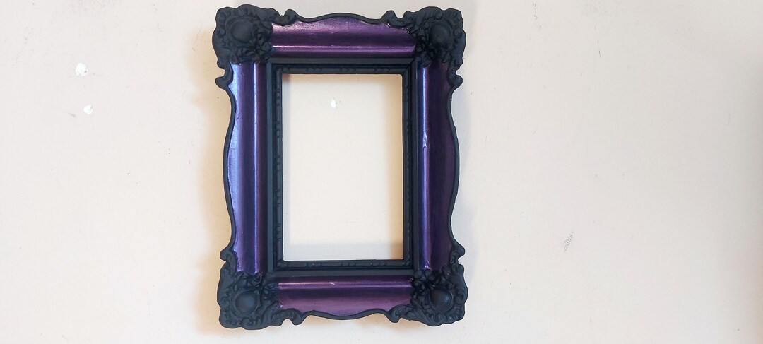 Purple Wall Frame, Gothic Wall Frame, Bohemian Frame, Vampire Wall ...