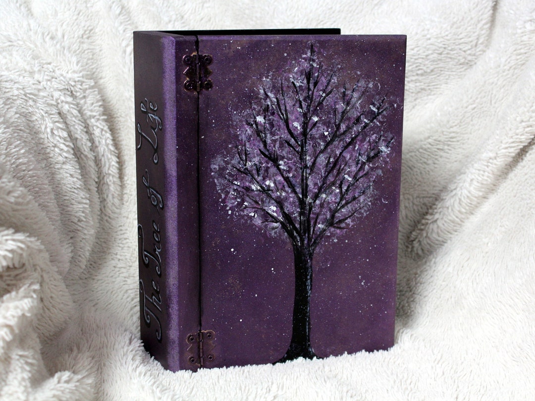 Tree of Life Box Tree of Life Decor Book of Shadows Box Gothic - Etsy