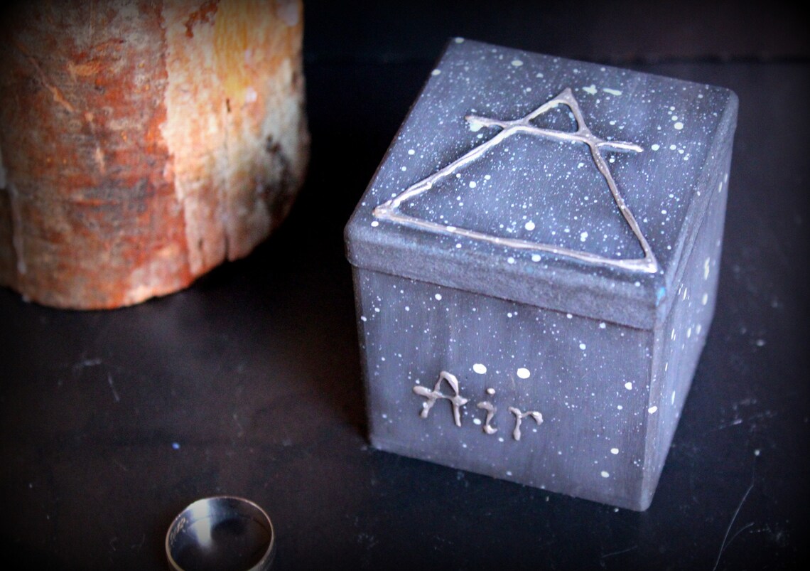 Air Element Box Meditation Gift Box Yoga Decor Spiritual - Etsy
