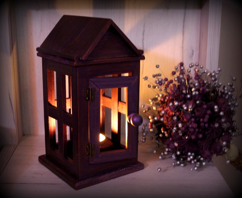 Witch Altar Decor Witch Purple Lantern Gothic House Lantern | Etsy