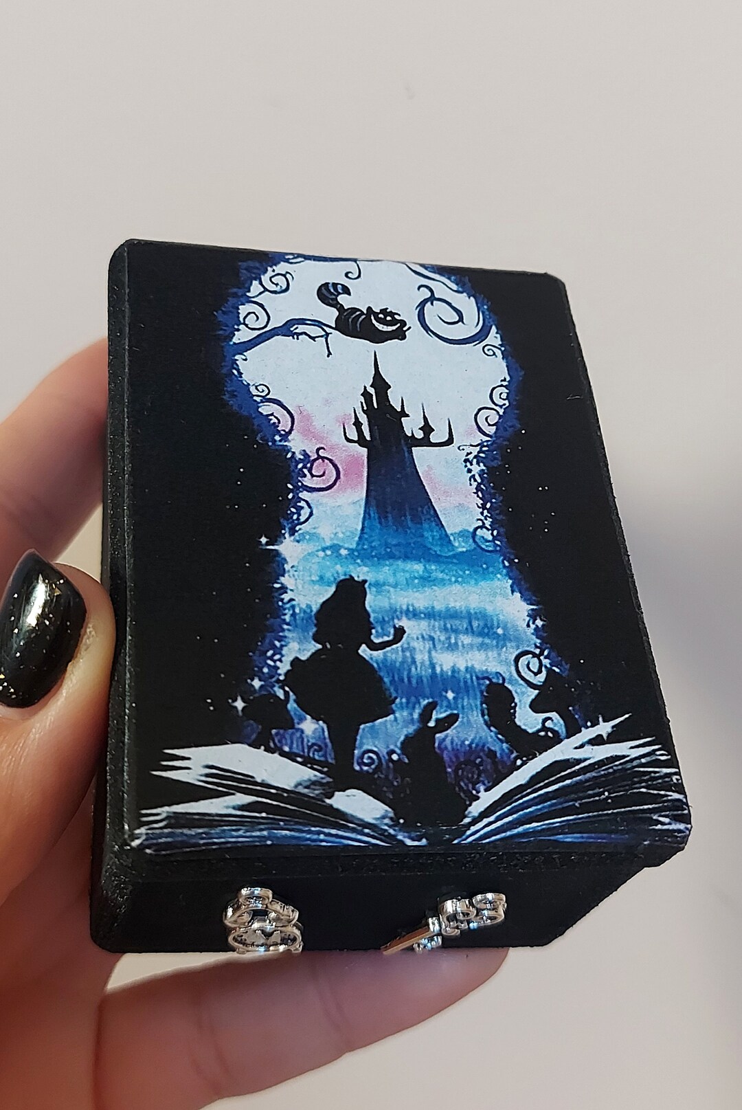 Alice in Wonderland, Alice Ring Box, Wonderland Box, Alice Fairytale ...
