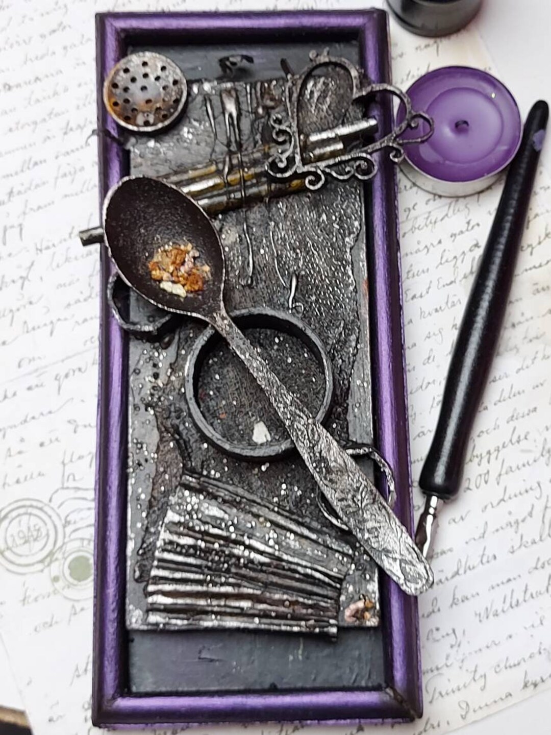 Gothic Wall Decor Witch Magic Spells Witch Spells Decor Weird Stuff ...