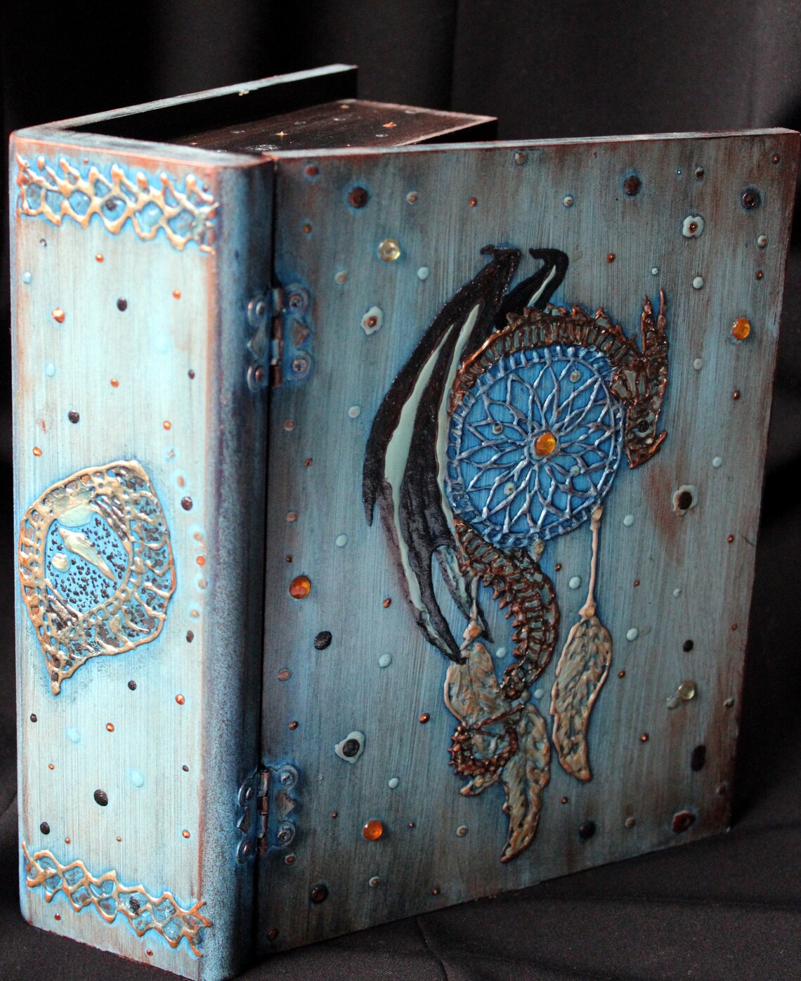 Dragon Book Box Viking Gift Box Norse Dragon Box Medieval | Etsy