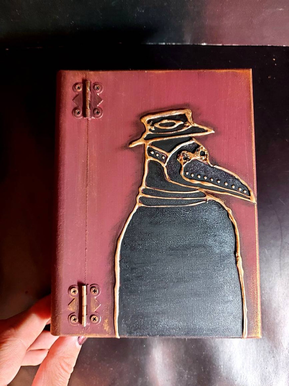 Plague Doctor Box Gothic Decor Box Victorian Box Dr Plague - Etsy