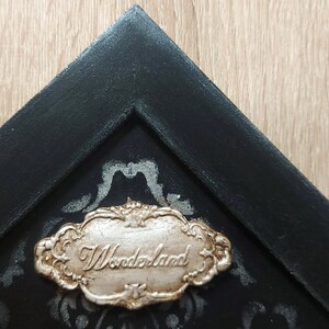 Alice Key Rack, Alice in Wonderland, Wonderland Rack, Damask Key Rack ...