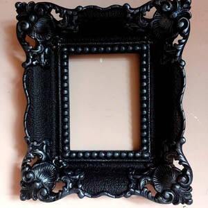 Gothic Wall Frame, Gothic Bedroom Decor, Vampire Black Frame, Vampire ...