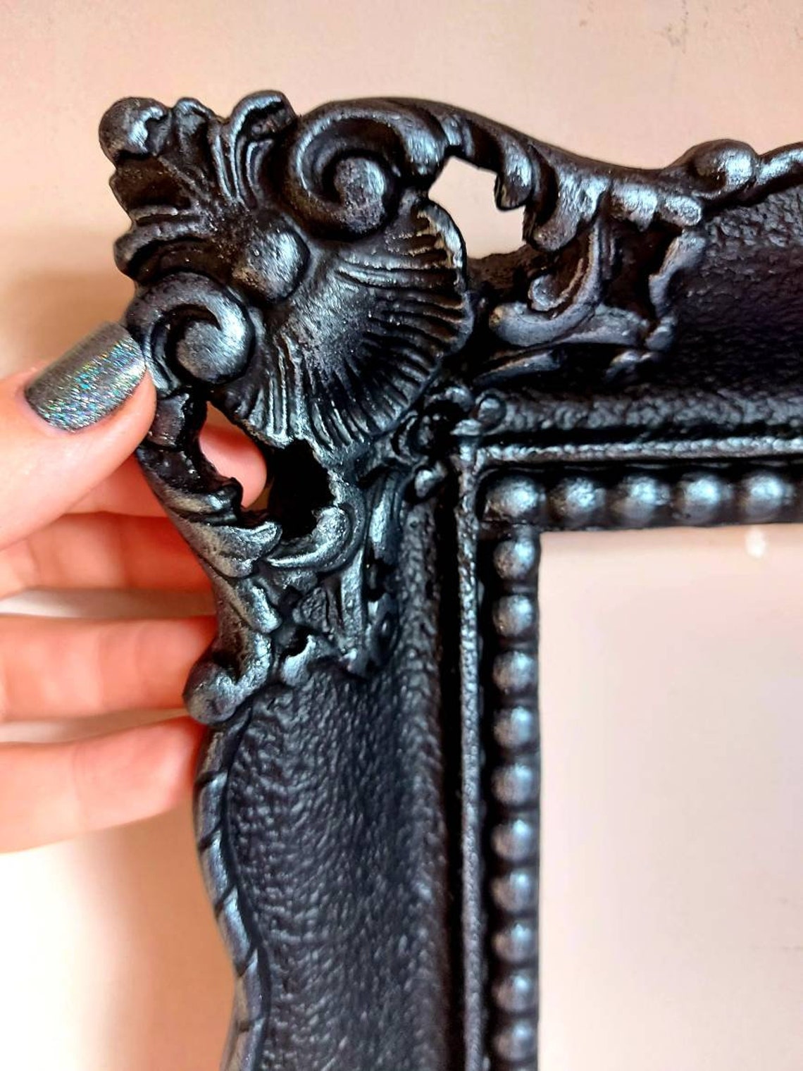 Gothic Wall Frame Gothic Bedroom Decor Vampire Black Frame - Etsy