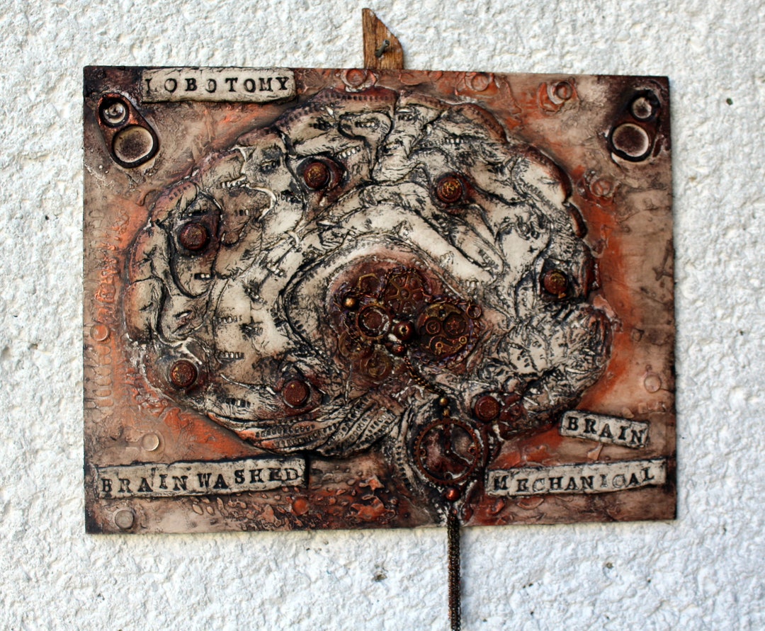 Mechanical Brain Lobotomy Brain Gothic Vampire Decor Horror - Etsy