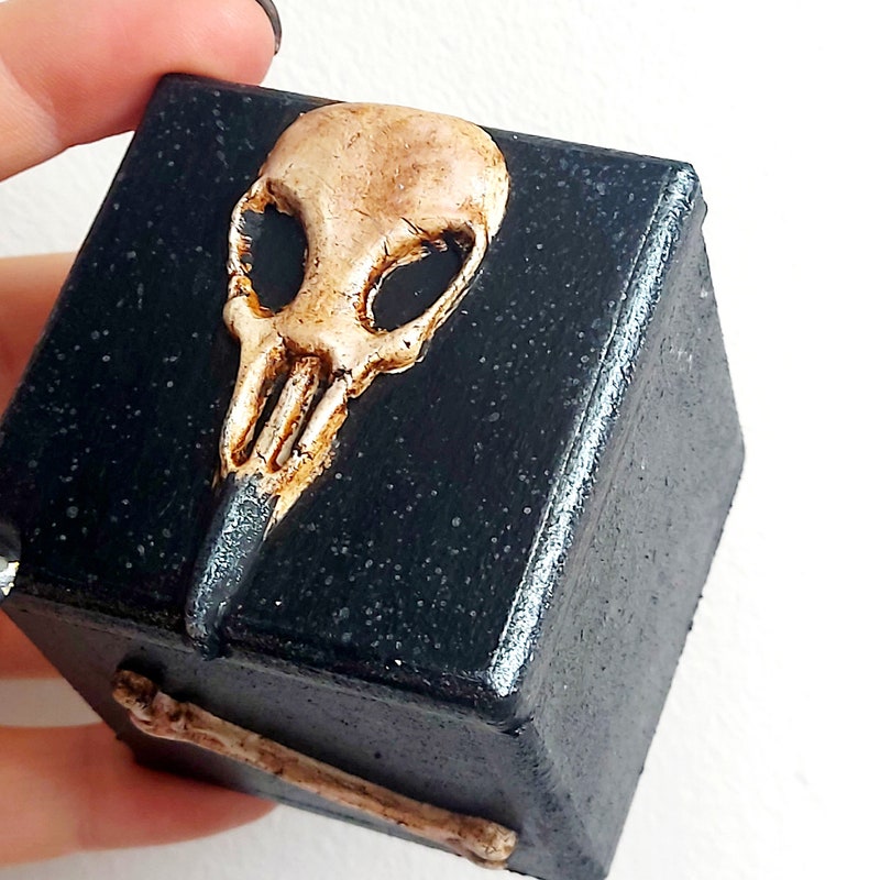 Skull Ring Box - Etsy
