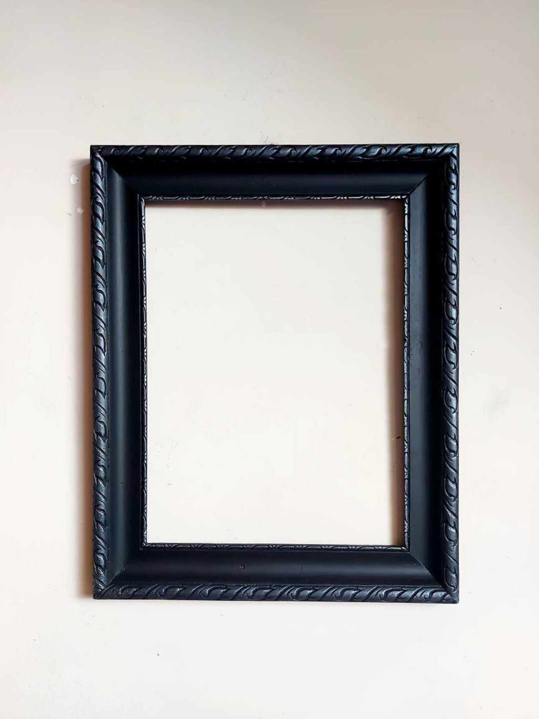 Black Ornate Frame Gothic Wall Frame Victorian Wall Frame - Etsy