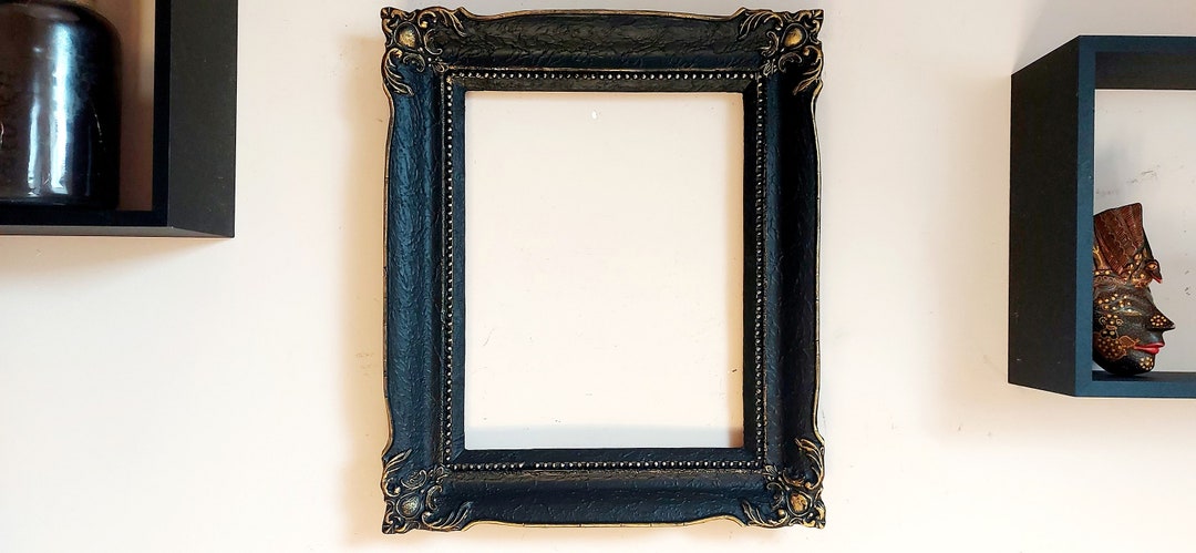 Gothic Wall Frame, Vampire Black Frame, Vampire Decor, Victorian Decor ...