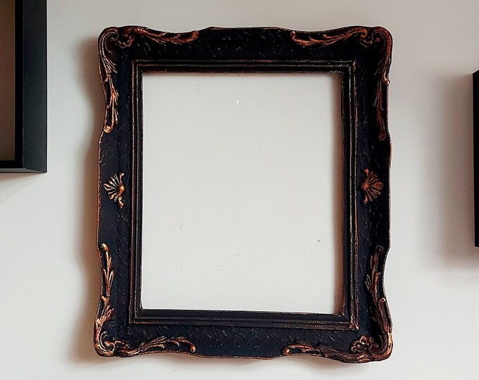 Gothic Wall Frame, Vampire Black Frame, Vampire Decor, Victorian Decor ...