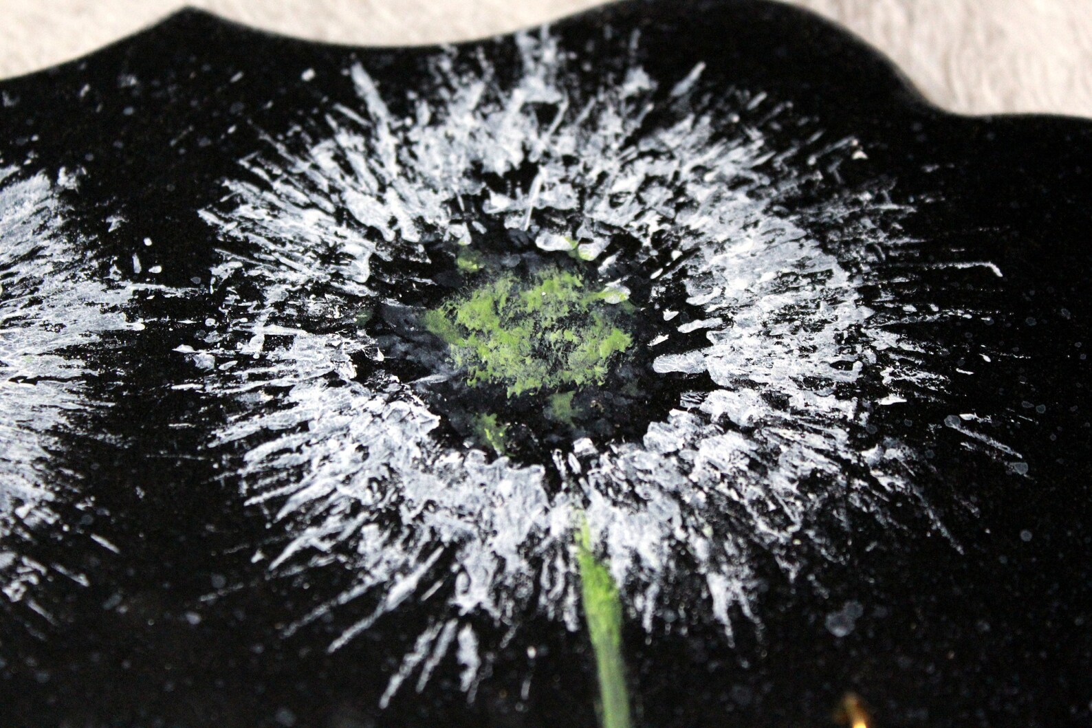 Dandelion Key Hanger Gothic Dandelion Jewelry Hanger Dandelion | Etsy