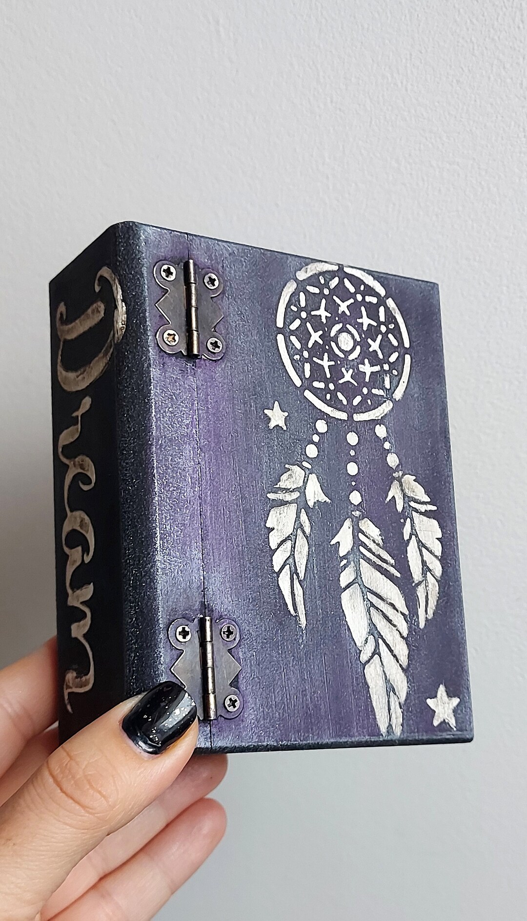Dream Catcher Box, Dreamcatcher Decor, Gothic Decor Box, Spiritual ...