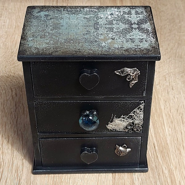 Box With Drawers - Etsy