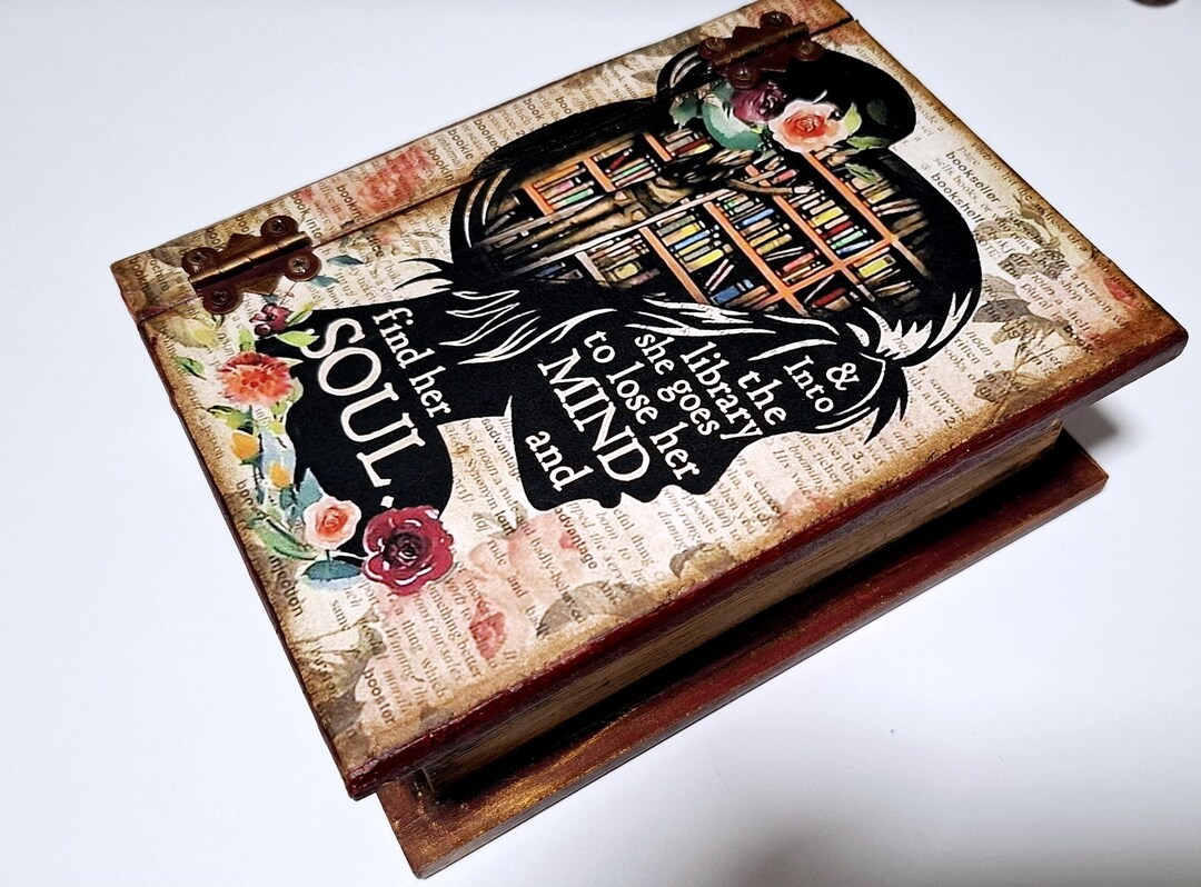 Girl Book Box, World of Book Box, Book of Dreams, Gift for Writers ...