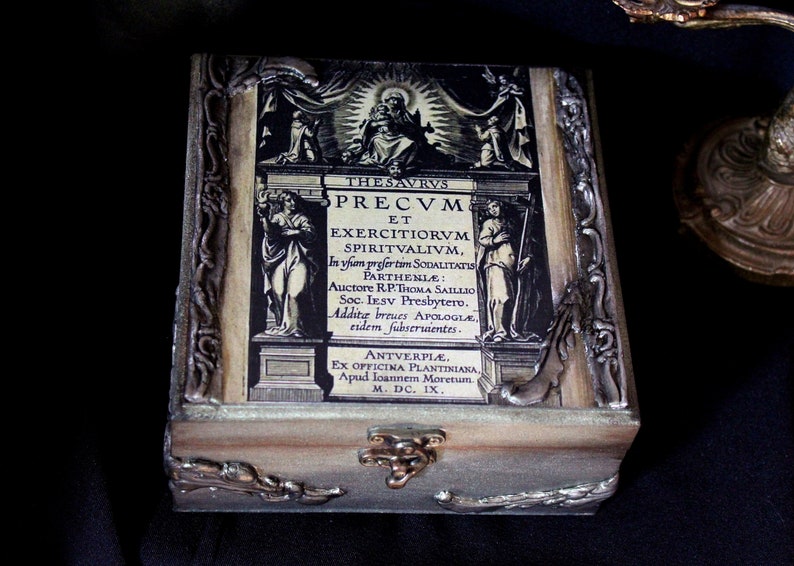 Spiritual Decor Box Gothic Decor Alchemy Decor Shadow Box | Etsy