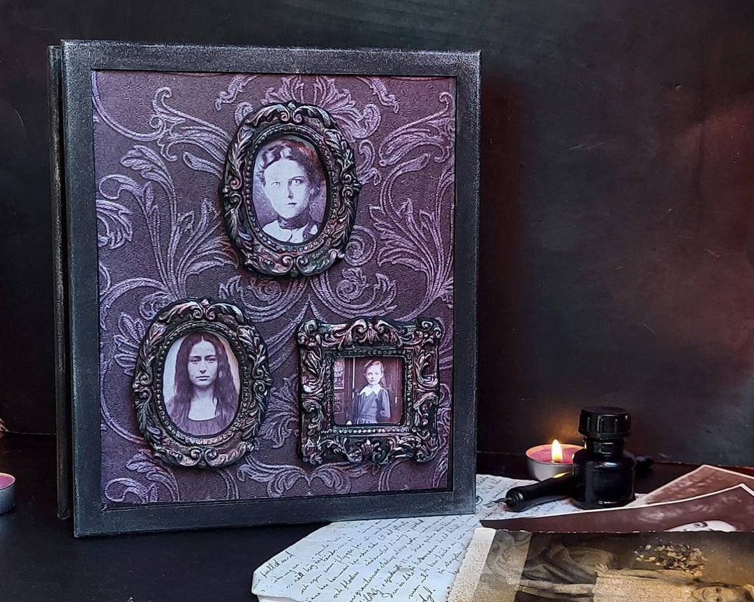 Ghost Book Box, Victorian Ghost Box, Halloween Gift Box, Gothic Book ...