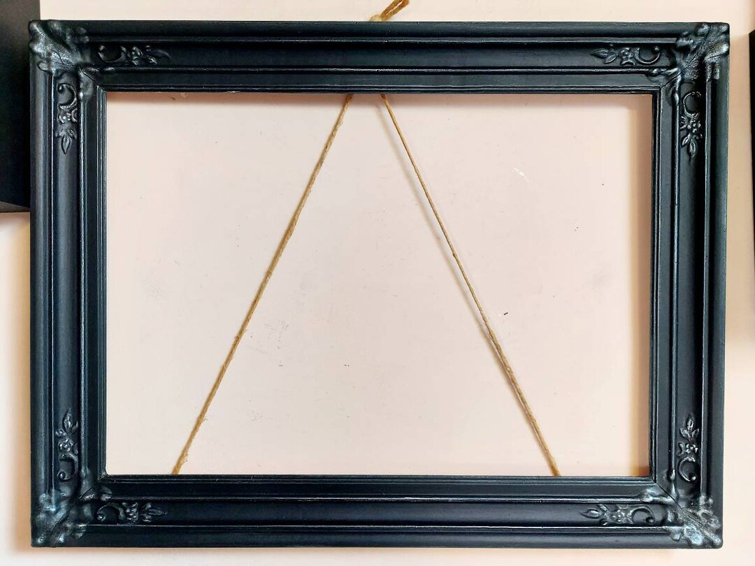 Gothic Wall Frame, Black Large Frame, Victorian Wall Frame, Victorian ...