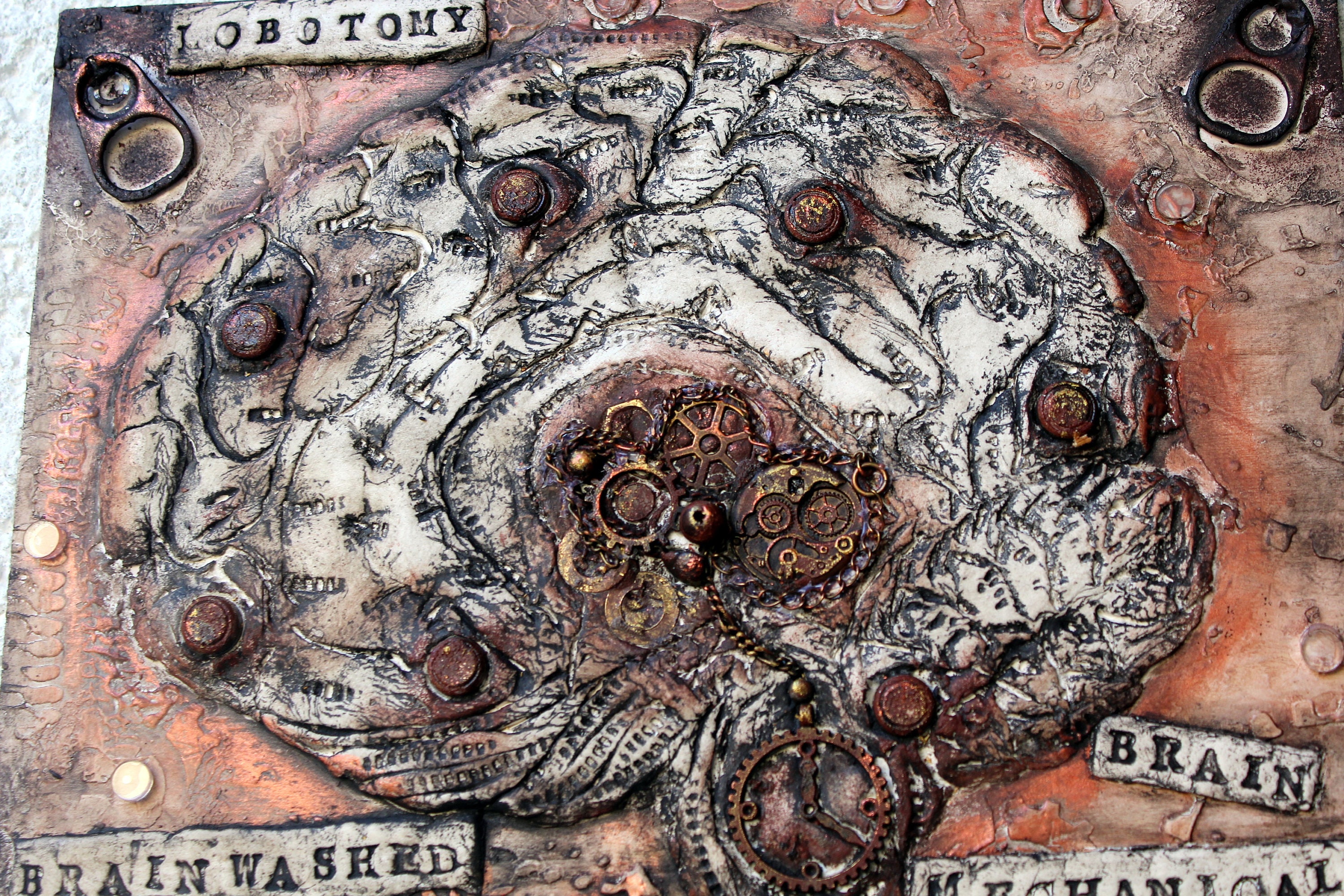 Mechanical Brain Lobotomy Brain Gothic Vampire Decor Horror | Etsy