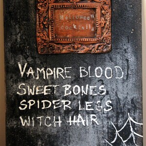 Vampire Wall Decor Vampire Blood Sign Halloween Wall Decor Gothic Wall ...