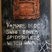 Vampire Wall Decor Vampire Blood Sign Halloween Wall Decor - Etsy