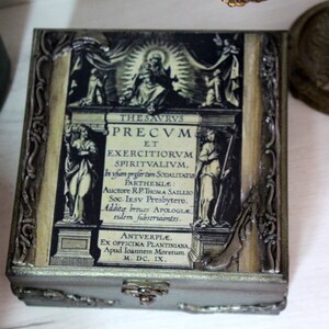 Spiritual Decor Box Gothic Decor Alchemy Decor Shadow Box | Etsy