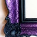 Gothic Purple Frame Witch Purple Frame Vampire Purple Frame - Etsy