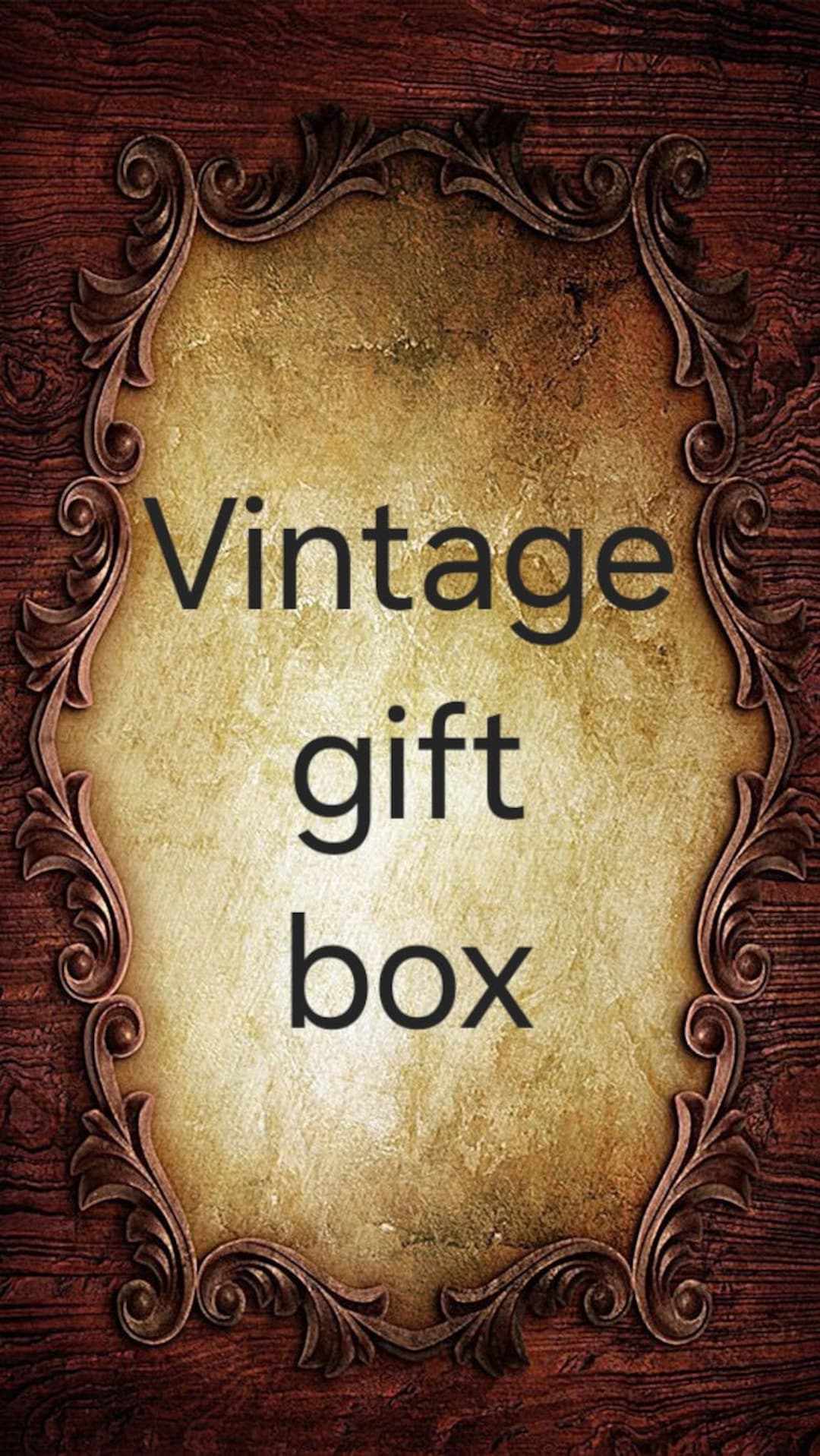 Vintage Surprise Box, Vintage Gift Box, Surprise Gift Box, Vintage ...