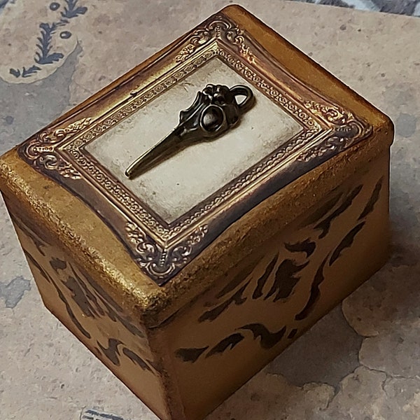 Skull Ring Box - Etsy