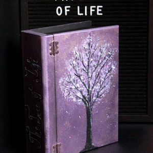 Tree of Life Box Tree of Life Decor Book of Shadows Box Gothic | Etsy