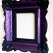 Gothic Purple Frame Witch Purple Frame Vampire Purple Frame - Etsy